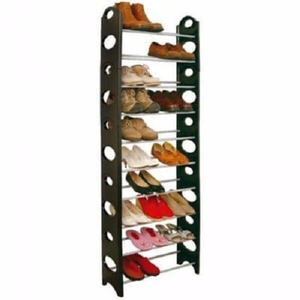 30 Pairs Stackable Shoe Rack - Waziri Ecommerce