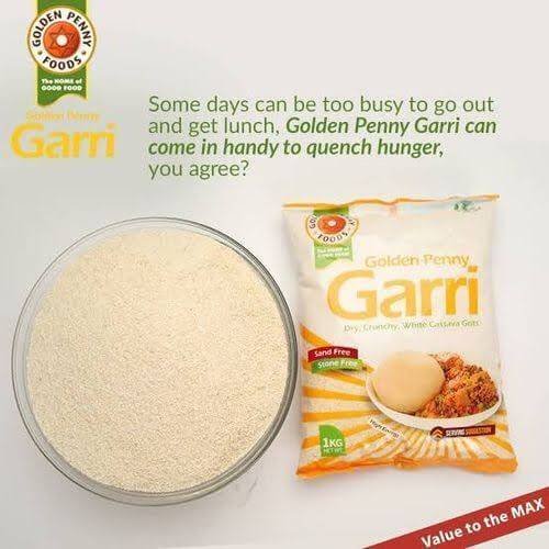 Golden Penny Garri 1kg x 10 | Waziri Ecommerce