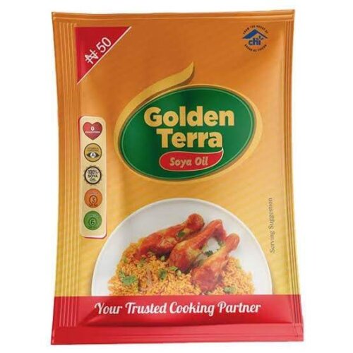 Golden Terra Soya Vegetable Cooking Oil 35ml x 100 | Waziri