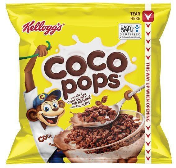 Kellogg's Coco Pops Cereal Sachet -38.5g 1 Carton - Waziri Ecommerce