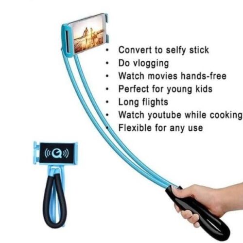 Lazy 360 Flexible Hang Neck Phone Holder | Waziri Ecommerce