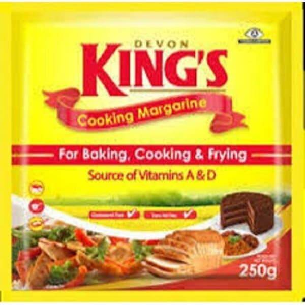 Devon Kings Cooking Margarine 250g by 20 - Waziri Ecommerce Ltd