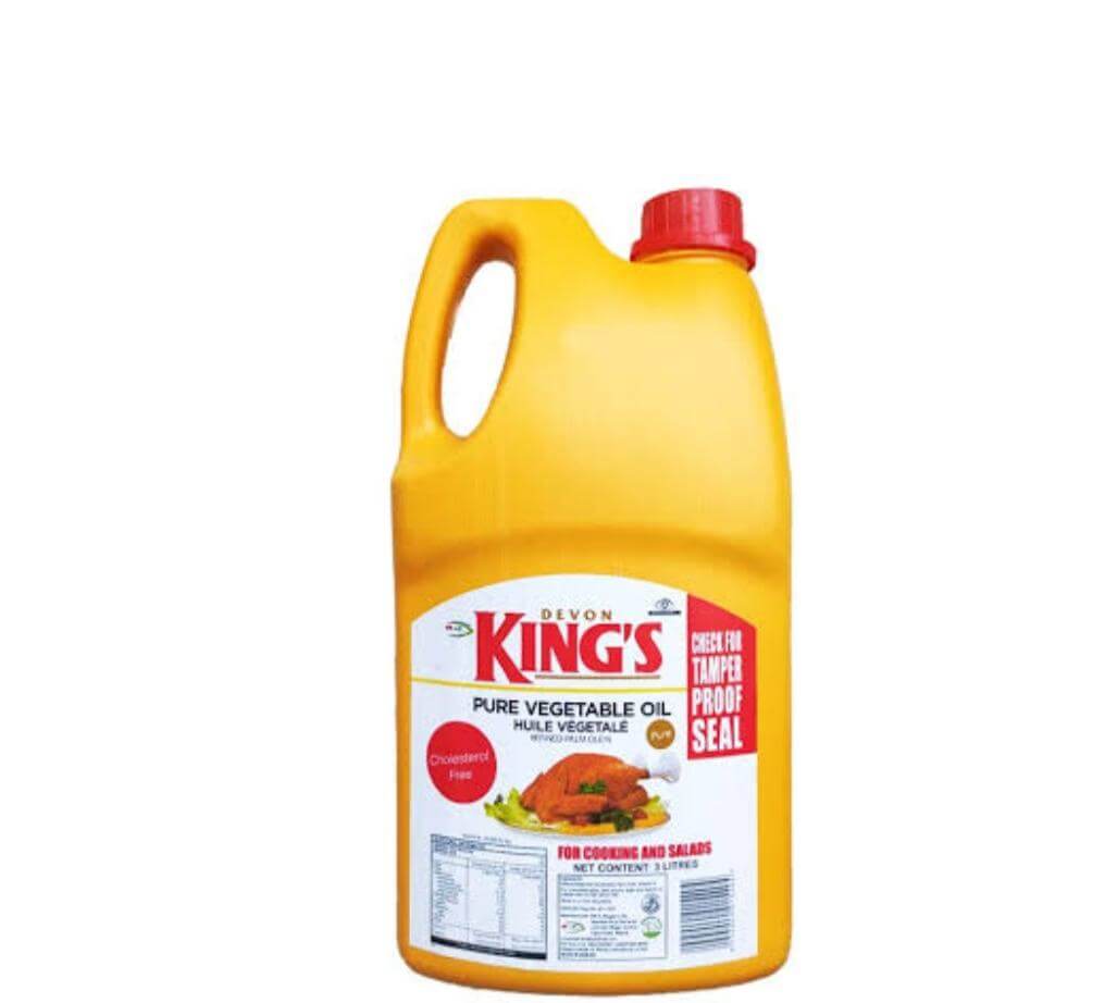 Devon Kings Groundnut Vegetable Cooking Oil 3L - Waziri Ecommerce Ltd
