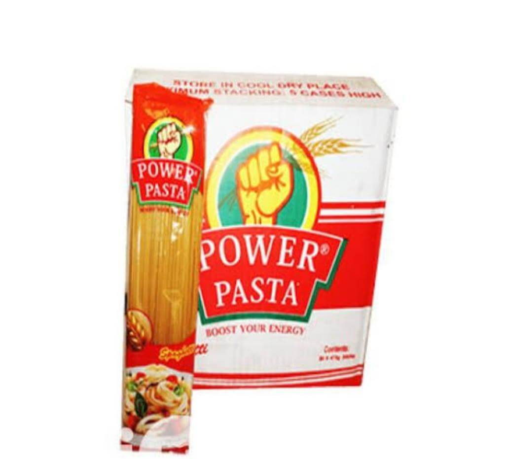 Power Pasta Spaghetti 500g -1 Carton - Waziri Ecommerce Ltd