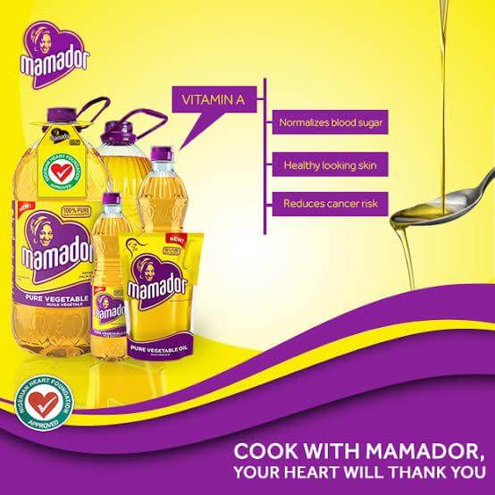 Mamador groundnut Vegetable Cooking Oil 900ml by 12 - Waziri Ecommerce Ltd
