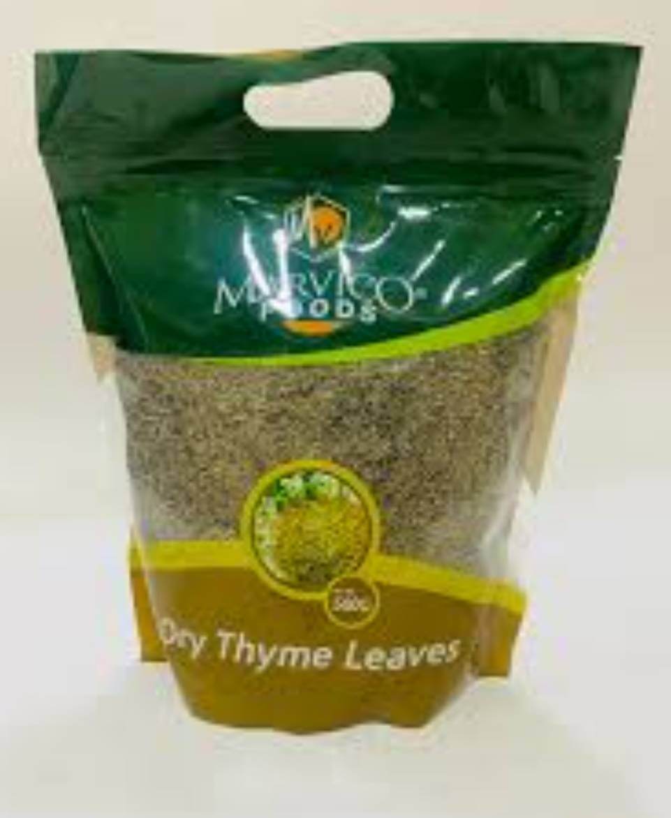 Marvico Dried Thyme Leaves 500g x 6- Pouch - Waziri Ecommerce Ltd