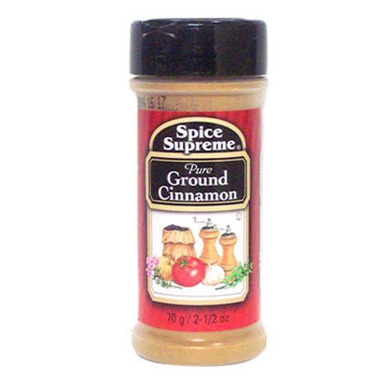 Supreme Cinnamon Seasoning Spices 156g x 12 cups - Waziri Ecommerce Ltd